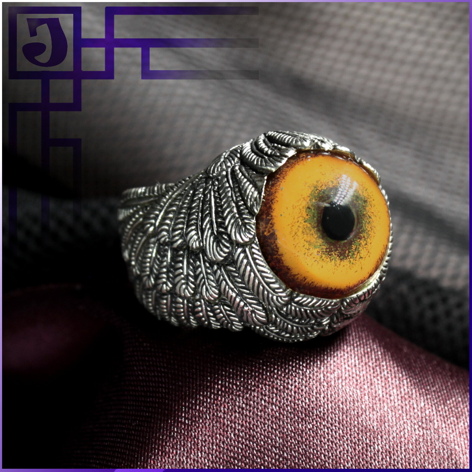 Кольцо Joker-Studio, стекло