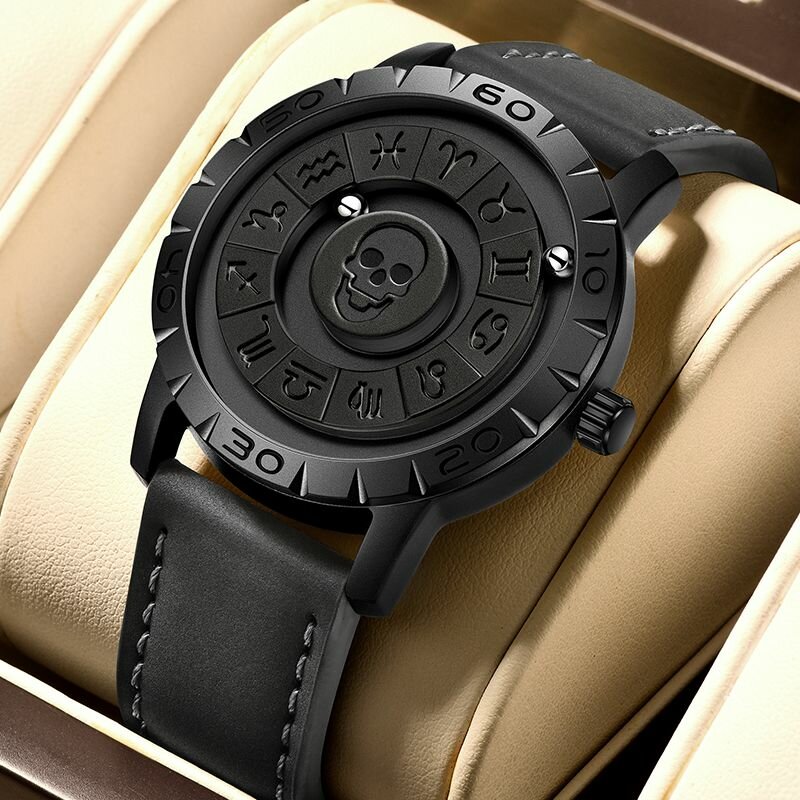 Мужские персонализированные креативные часы с магнитным шариком