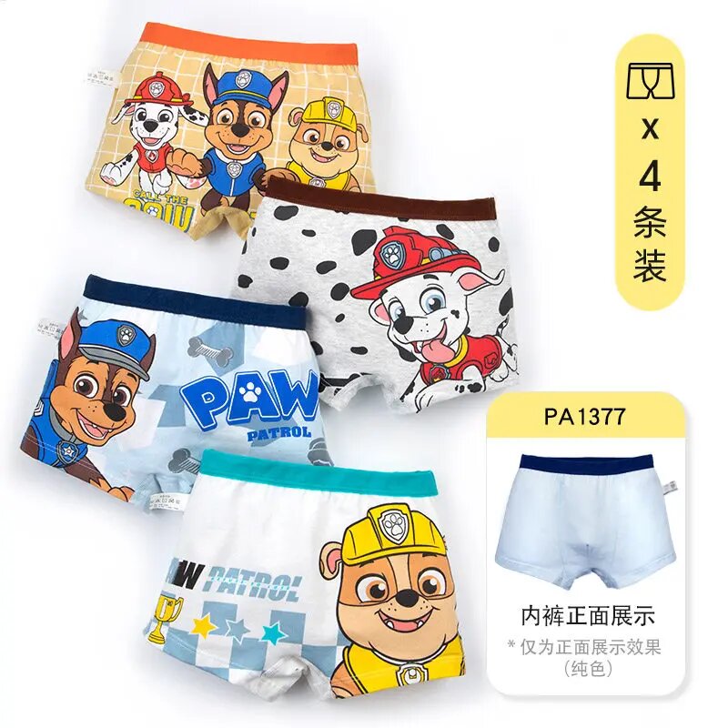 Фигурки Щенячий патруль PAW PATROL 4 штуки Синий, PA1377, Size100 (2-3T)
