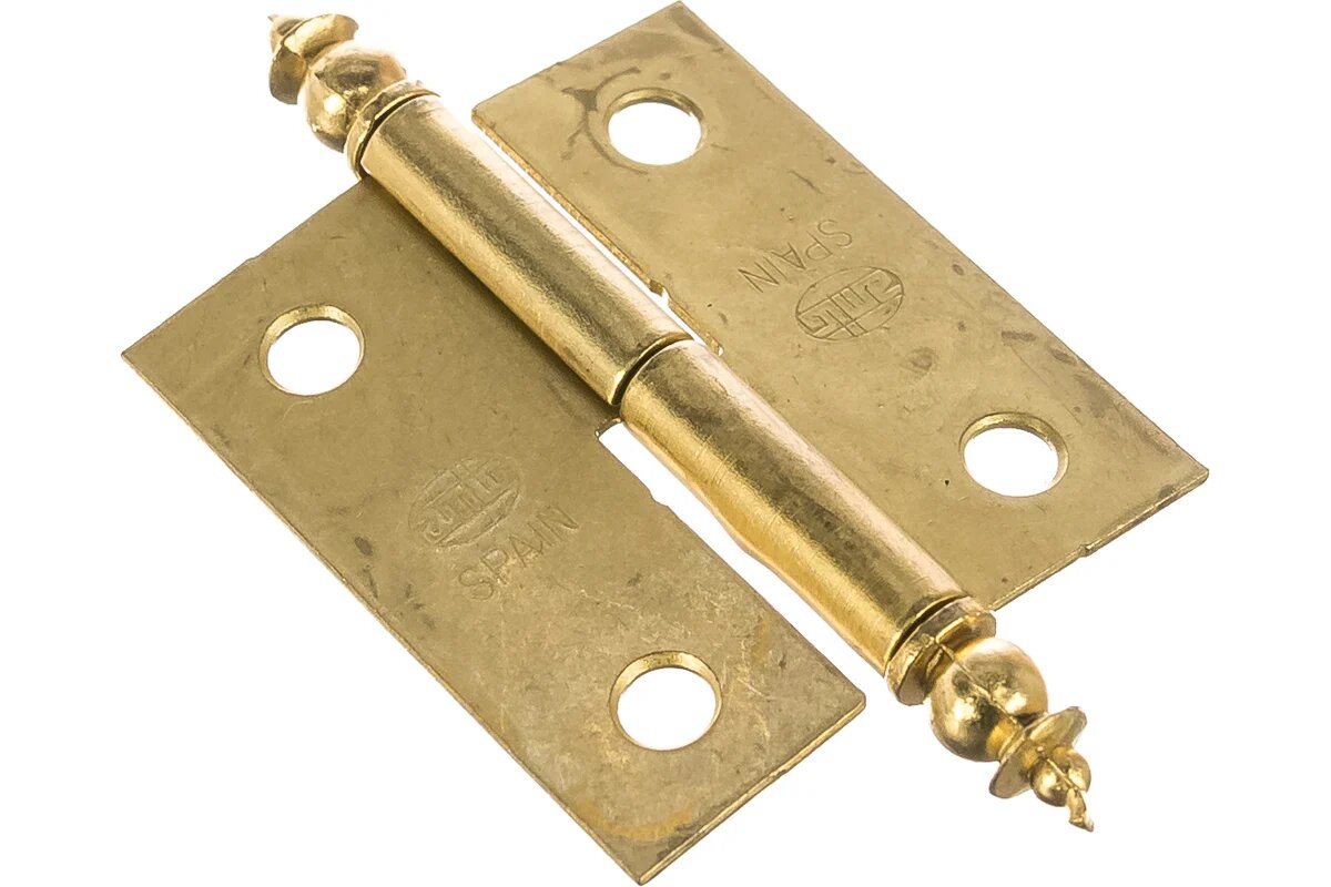 Amig Петля мод. 541-40 карточная съемная левая латунь 119 для мебельной фурнитуры