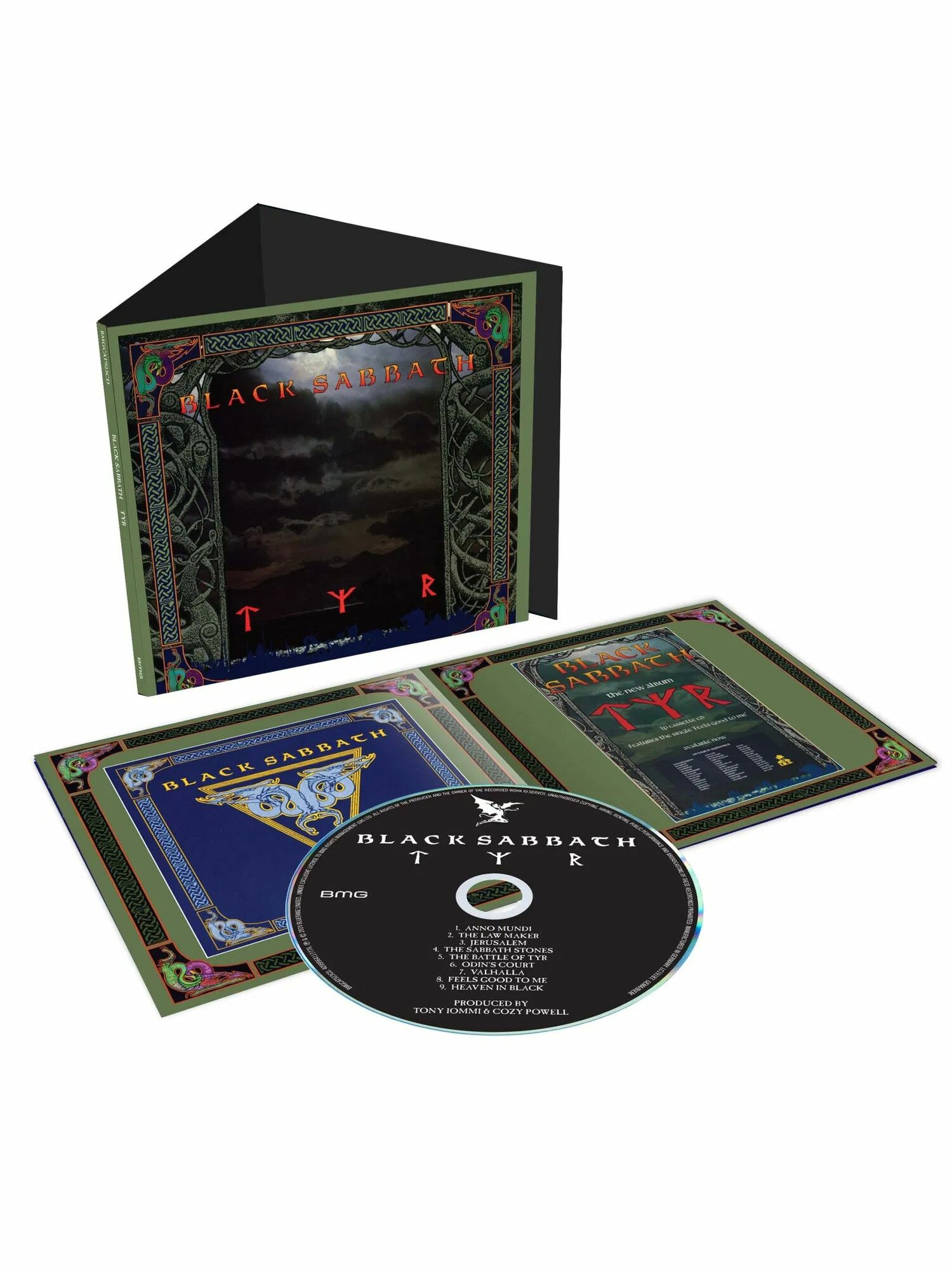 Фирменный аудио диск Black Sabbath - Tyr (1CD) 2024, BMG, Digisleeve