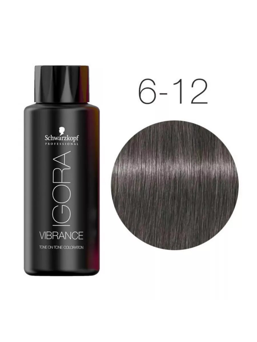 Schwarzkopf IGORA VIBRANCЕ 6-12 Краска для волос 60мл