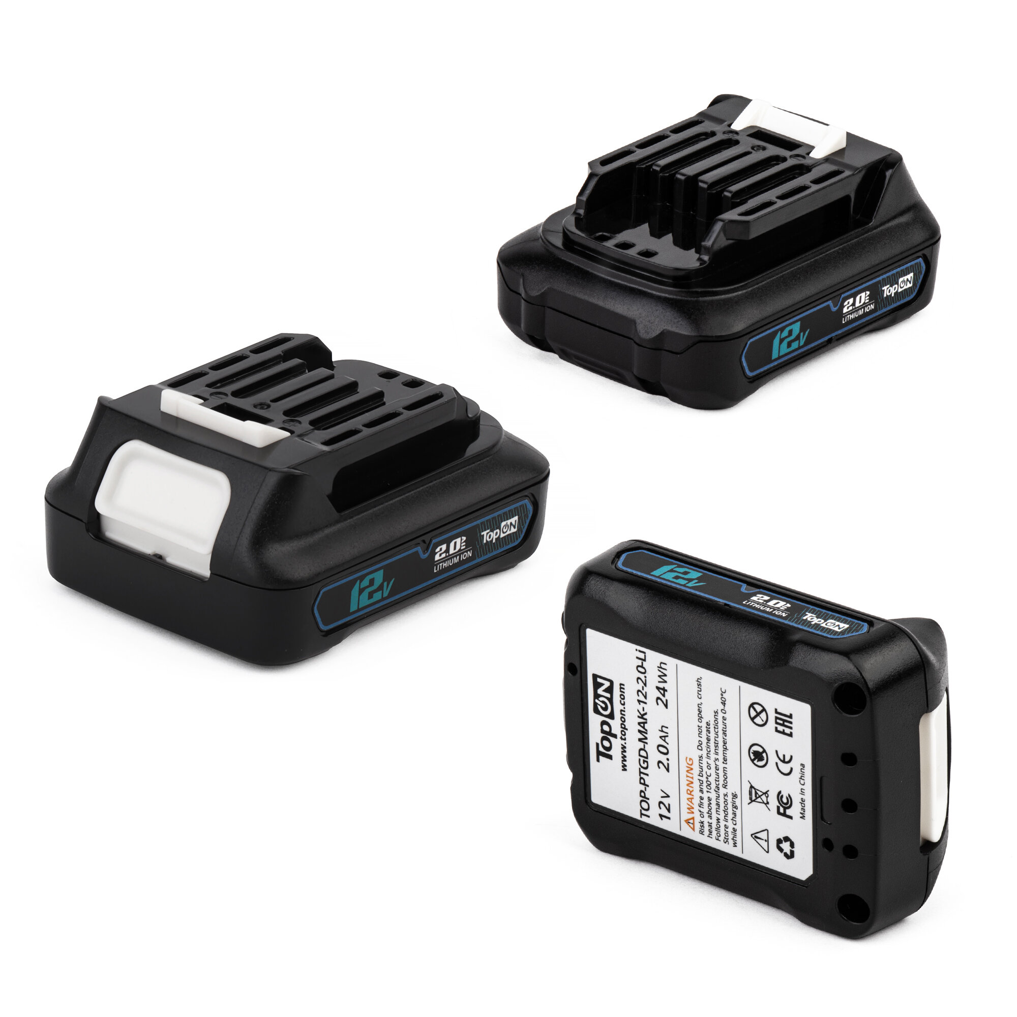 Аккумулятор для Makita 12V 2.0Ah (Li-Ion). PN: 197393-5