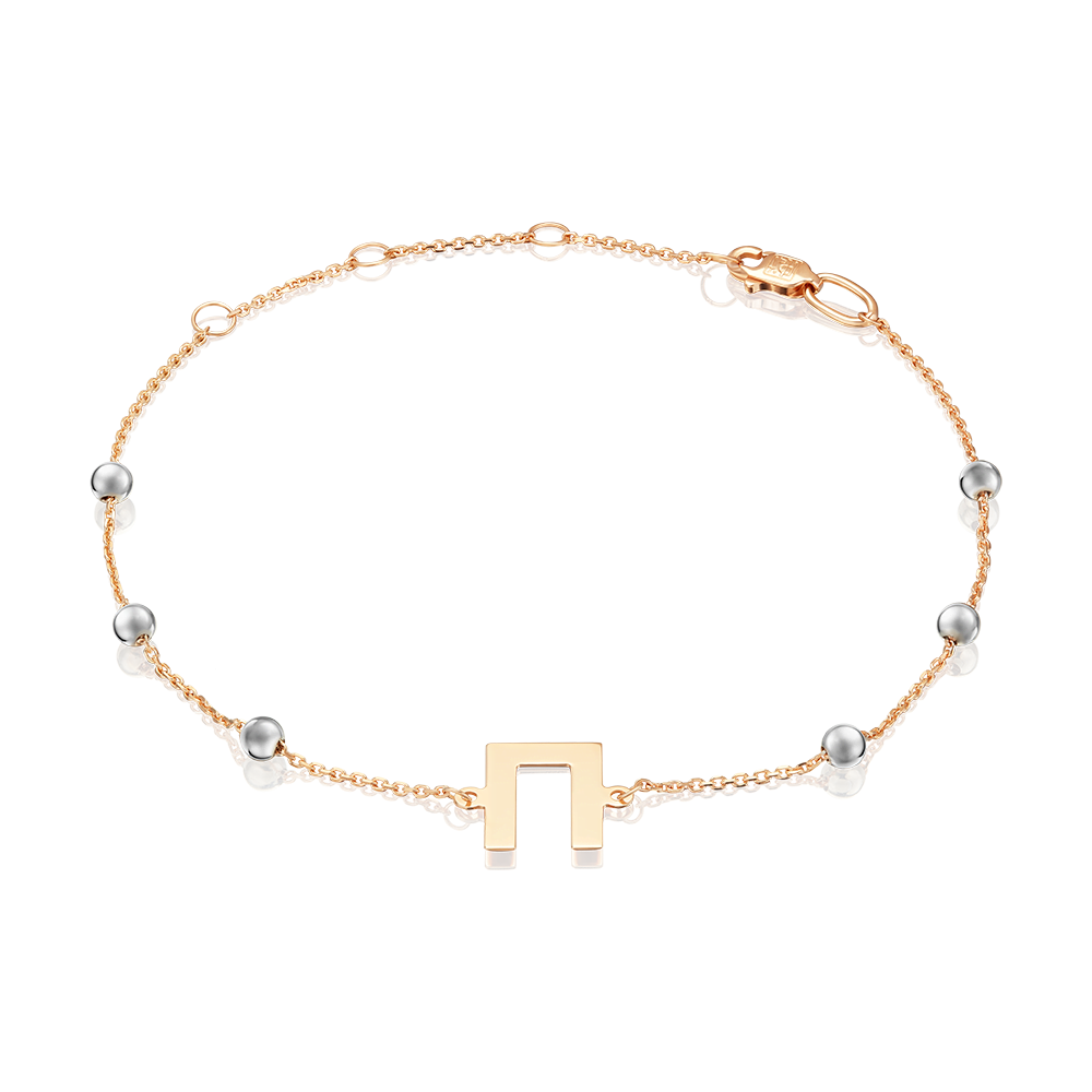 Браслет, золото, 585 проба