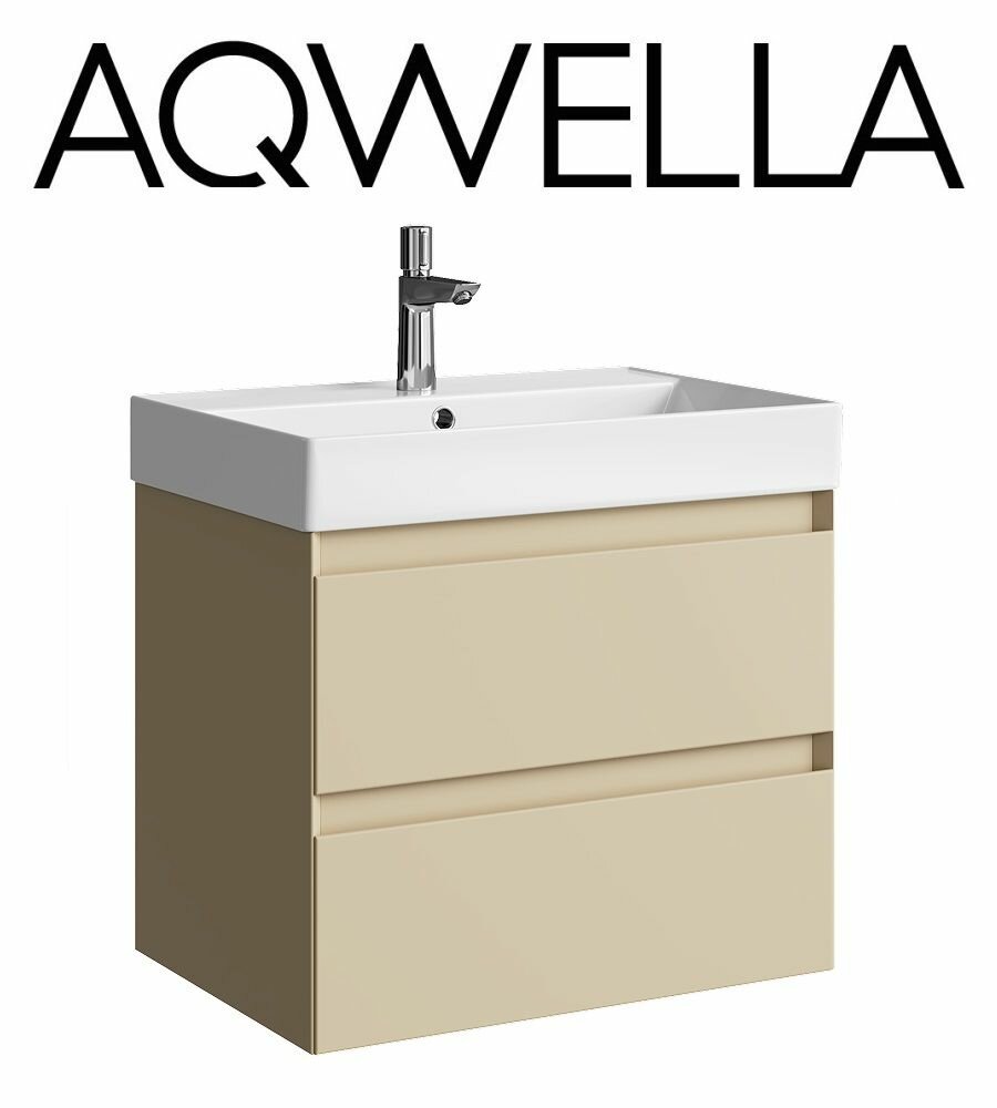 Тумба под раковину Aqwella Geometria 65 GE01652MD