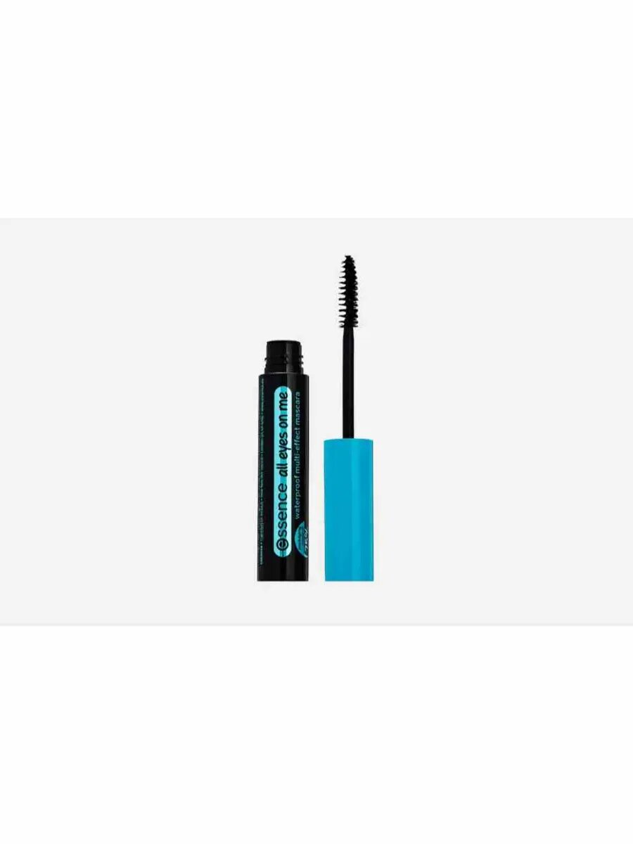 Тушь для ресниц Essence "All Eyes On Me Mascara", водостойкая, удлинение, придание объёма, подкручивание