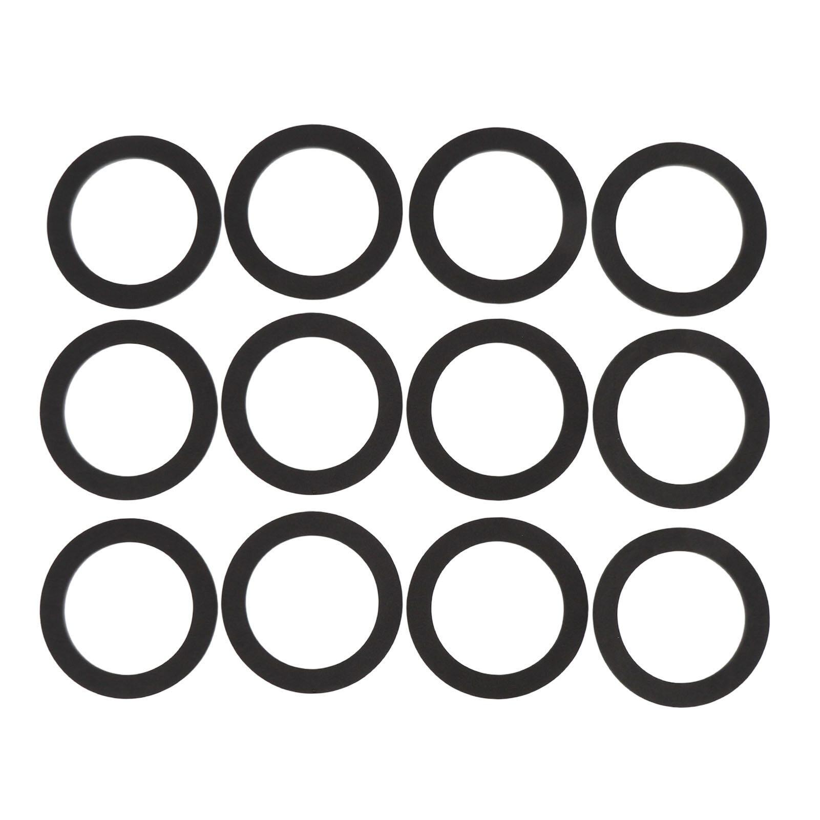 12 шт, уплотнительные прокладки для динамиков, 105 мм, пенопластовая прокладка из ЭВА, шумоподавление, противоскользящая уплотнительная прокладка для динамика, аксессуары для ремонта своими руками
