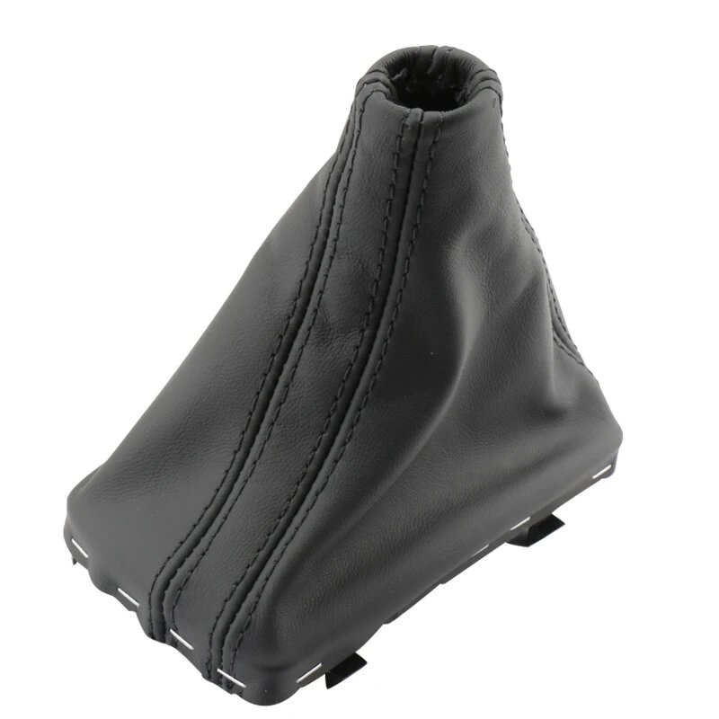 Для Audi a3 A1 3 6 7 Q3 RS Q3 RS 3 4 5 6 7 автомобильный кожаный рычаг переключения передач, пылезащитный чехол, воротники переключения передач For A6(05-11)C6