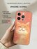 Чехол на Apple iPhone 14 Pro / Айфон 14 Про с принтом "Довольный рыжий котик"