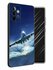 Чехол на Samsung Galaxy A72 / Самсунг Галакси А72 с принтом "Самолет в небе"
