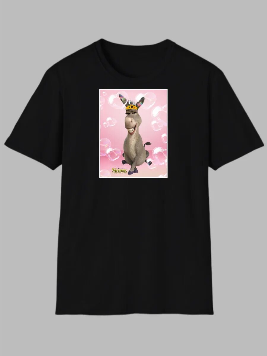 Футболка осел из шрека