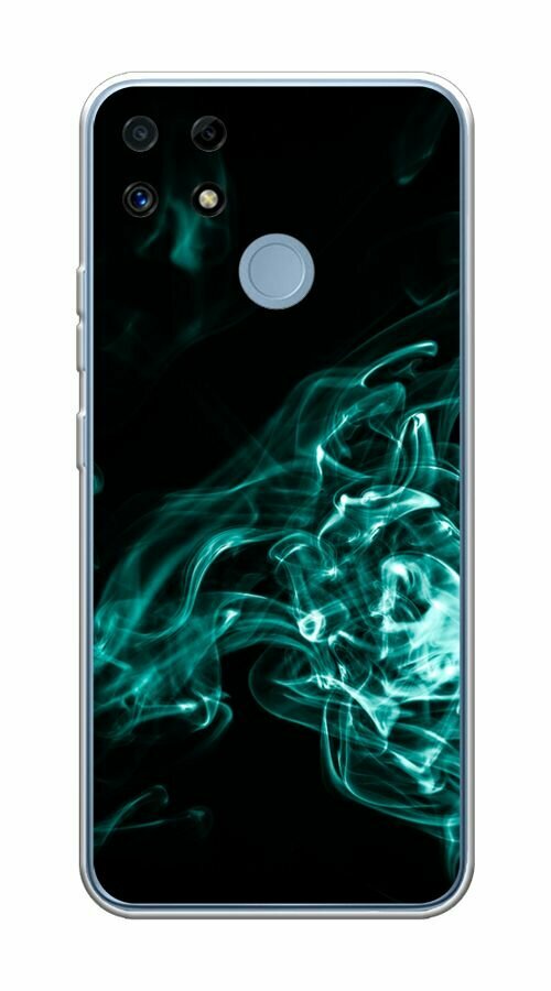 Силиконовый чехол на Realme C25/C25s / Реалми С25/C25s с принтом Дым
