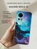 Чехол на Huawei Nova 12/Nova13 / Хуавей Нова 12/Нова 13 с принтом "Бирюзовое неб...