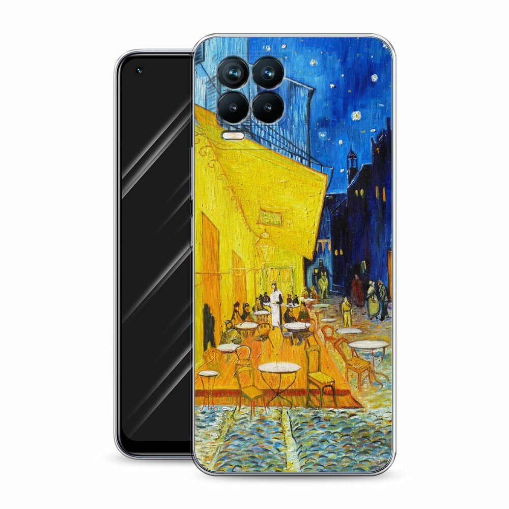 Чехол на Realme 8/8 Pro / Реалми 8/8 Про с принтом "Ван Гог Желтый дом" — фото 1