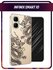 Чехол на Infinix Smart 10 / Инфиникс Смарт 10 с принтом "Два китайских дракона",...