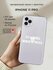 Чехол на Apple iPhone 11 Pro / Айфон 11 Про с принтом "Надпись можно не читать",...