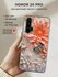Чехол на Honor 20 Pro / Хонор 20 Про с принтом "Бумажные цветы"