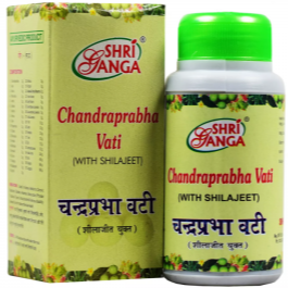 Чандрапрабха Вати Шри Ганга ля мочеполовой, при простатите, инфекциях Chandraprabha Vati Shri Ganga 100гр (300шт.)