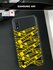 Чехол на Samsung Galaxy A01 / Самсунг Гэлакси А01 с принтом "Warning!", прозрачн...
