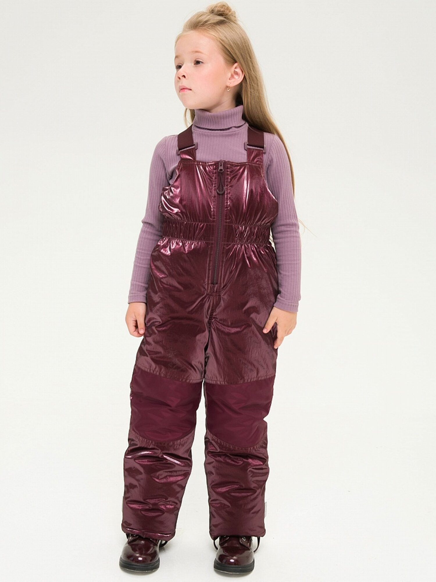 Полукомбинезон утеплённый зимний оверсайз