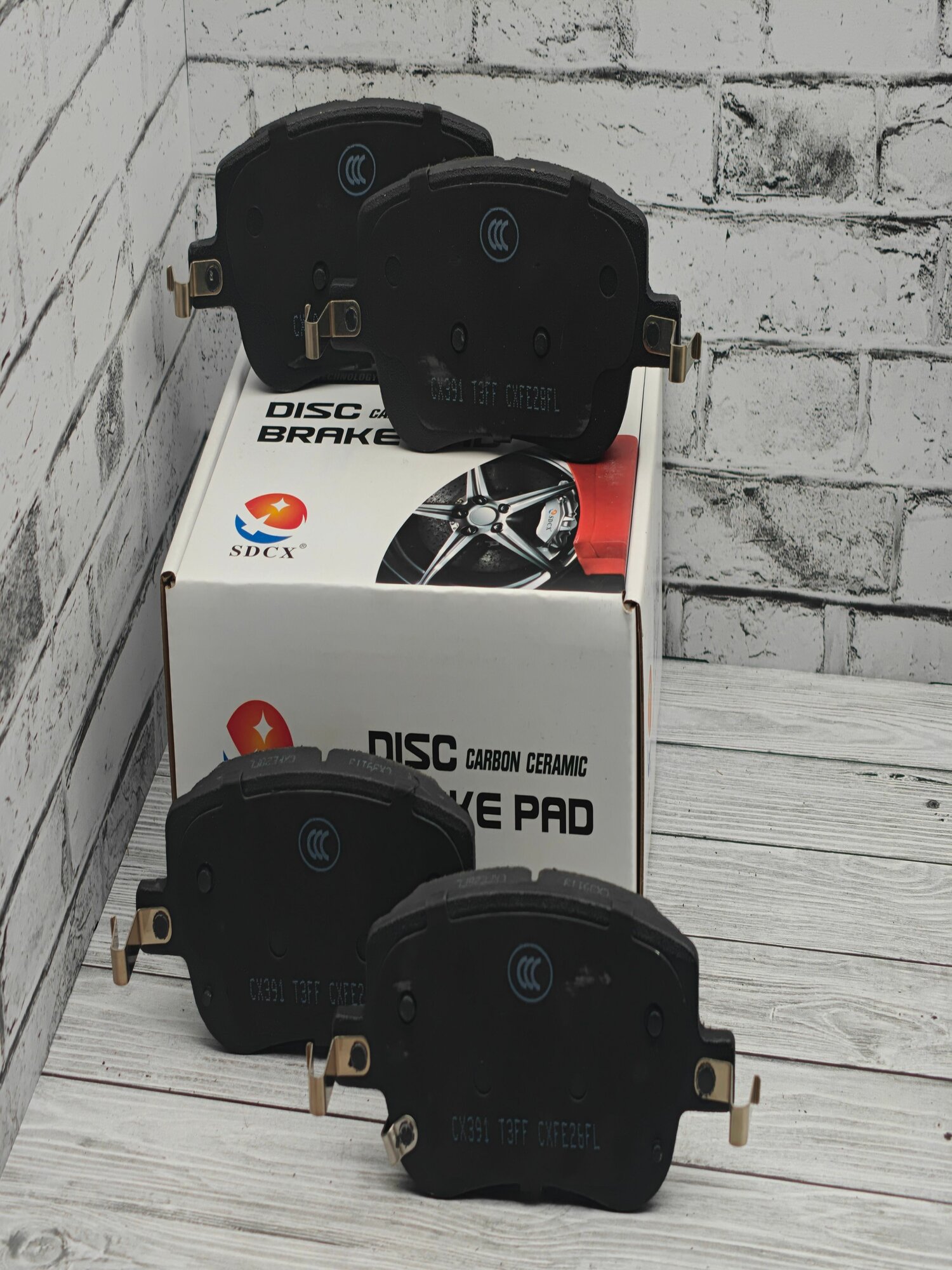 Колодки тормозные передние 3501115XGW02A Haval Jolion 4WD/ 2WD от 2024г. в