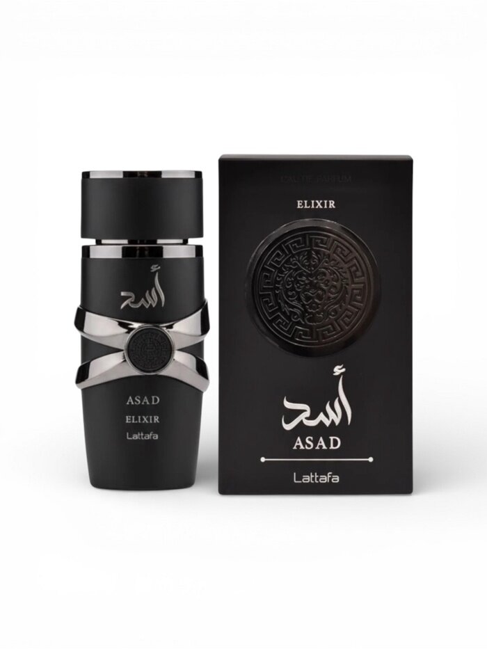 Парфюмерная вода мужская Lattafa ASAD ELIXIR, 100 мл (по мотивам Bottled Absolu Hugo Boss)