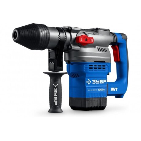 Перфоратор ЗУБР 40 мм, 1300 Вт, АВТ, SDS-Max, Профессионал (ЗПМ-40-1300 ЭВ)
