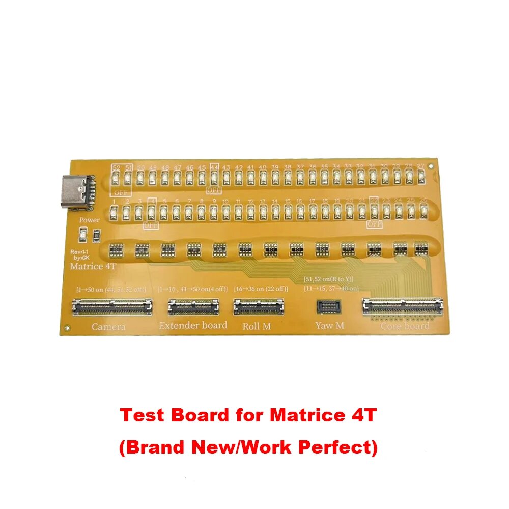 Тестовая плата для DJI Matrice 4T, Color: Ptz Cable Tester