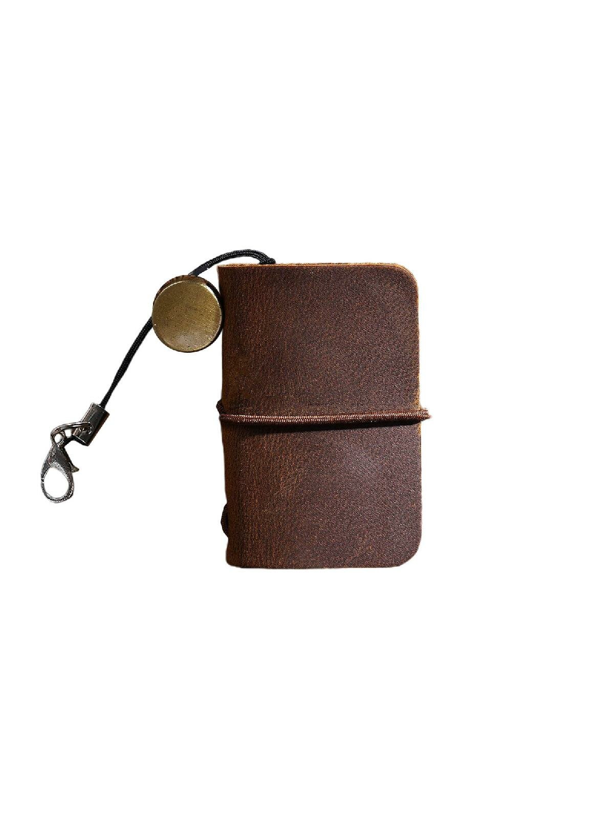 Блокнот для путешествий, кожаный дневник карманного размера, блокнот для мужчин и женщин