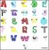 Конструктор Алфавит Лора Alphabet lore CJX2, 26 элементов, пластик