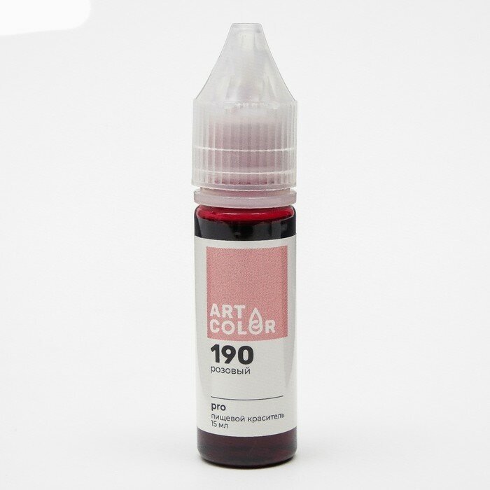 Гелевые красители Art Color Розовый 12 мл