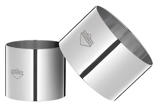 Десертные декоративные кольца. Набор 4 шт. KÜCHENPROFI