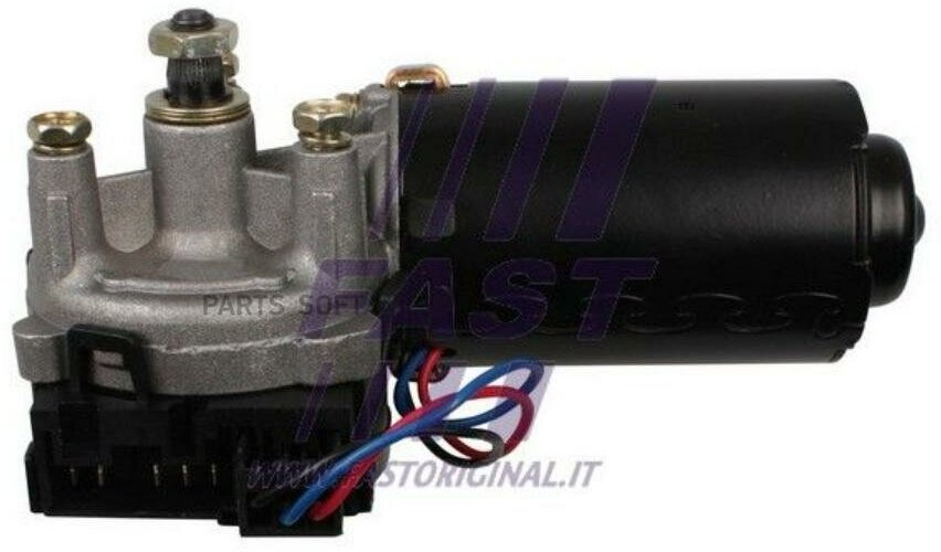 FAST FT82801 моторчик стеклоочистителя FIAT DUCATO 02> перед 2-PIN