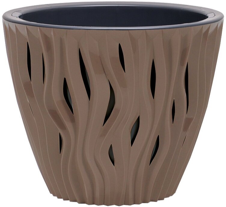 Кашпо Вдохновение 4,5л мокачино (КШ-9677)