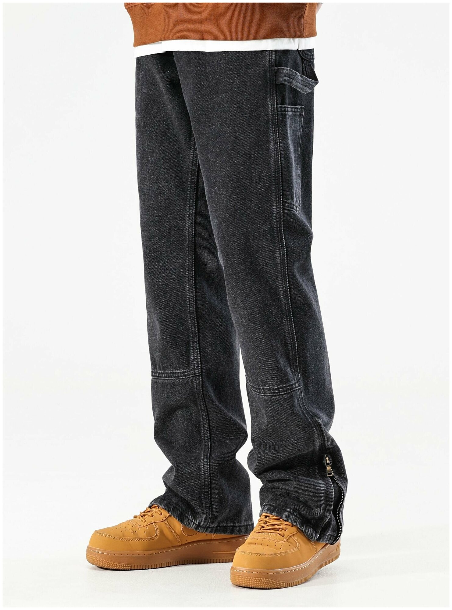 Джинсы карго 