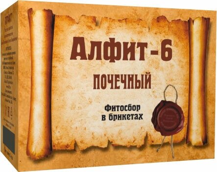 Фитосбор Алфит-6 Почечный