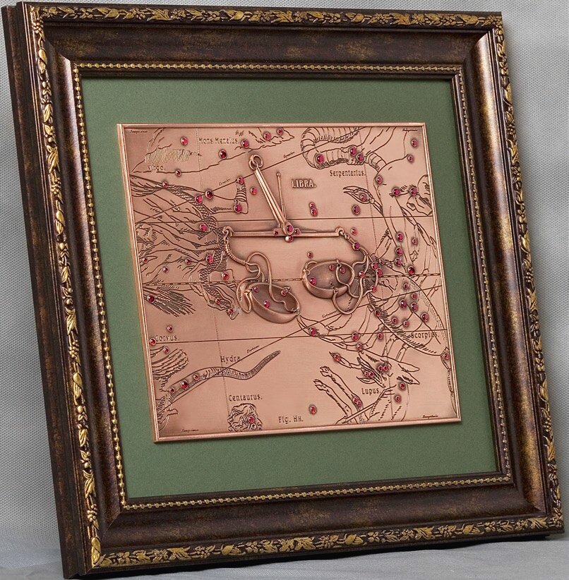 Эксклюзивный подарок, "Знак зодиака" - Весы