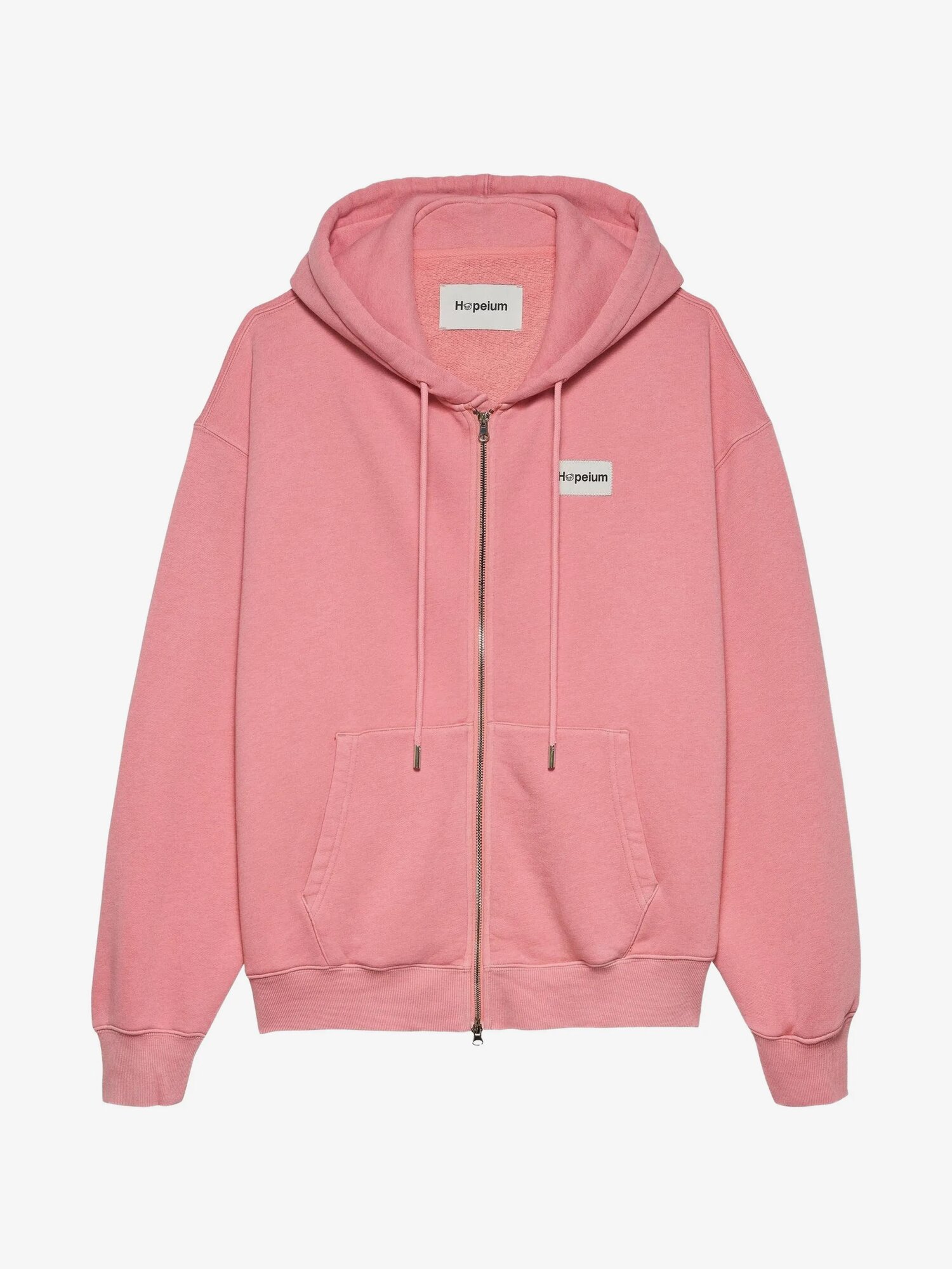 Худи Logo-patch zip-up hoodie