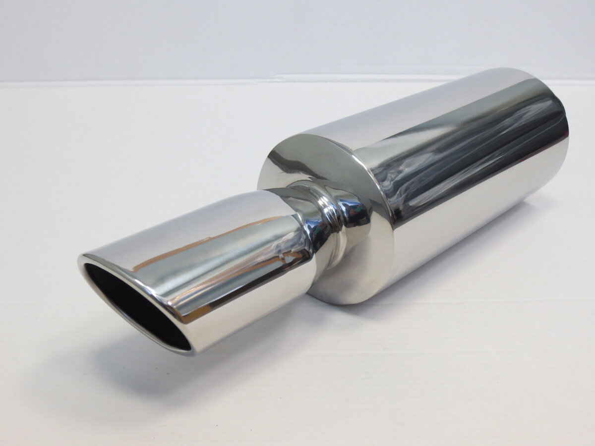 Глушитель прямоточный, спортивный HJ-A6080