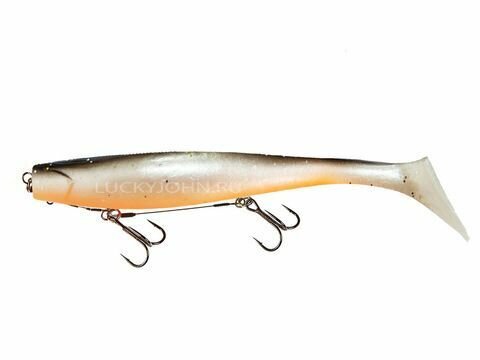 Мягкие приманки Lucky John 3D BBS Series GIANT KUBIRA SWIM SHAD 10.3" + Stinger XL # PG18 (1шт)