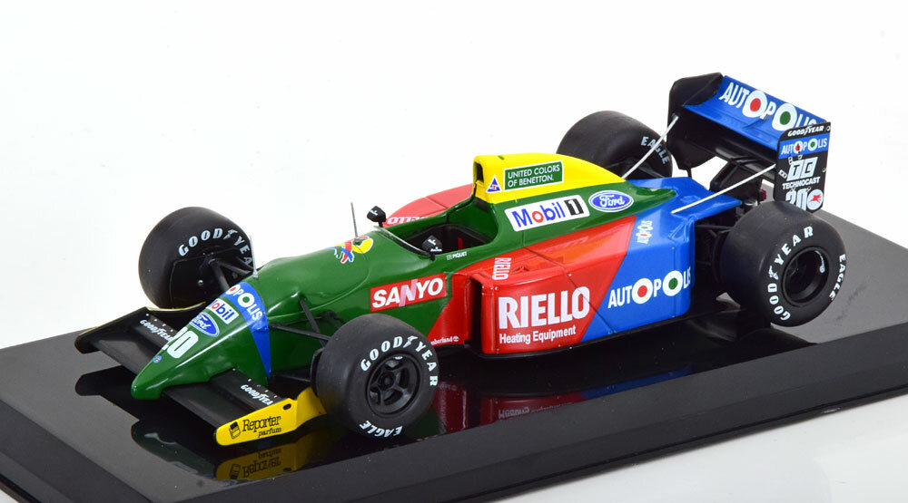 Модель коллекционная ALTAYA Benetton ford B190 nelson piquet 1990 / бенеттон нельсон пике