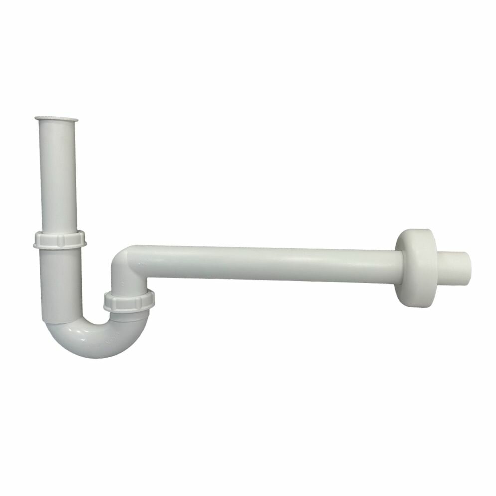 Сифон трубный для раковины, пластик, Viega 5611К арт. 105952, 1 1/4" х 32 мм