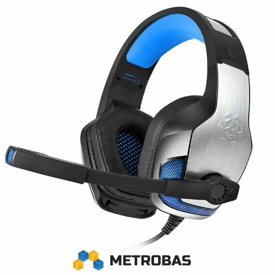 Игровые наушники с микрофоном METROBAS V-4 "Hunter" для XBOX One, PS4, PC