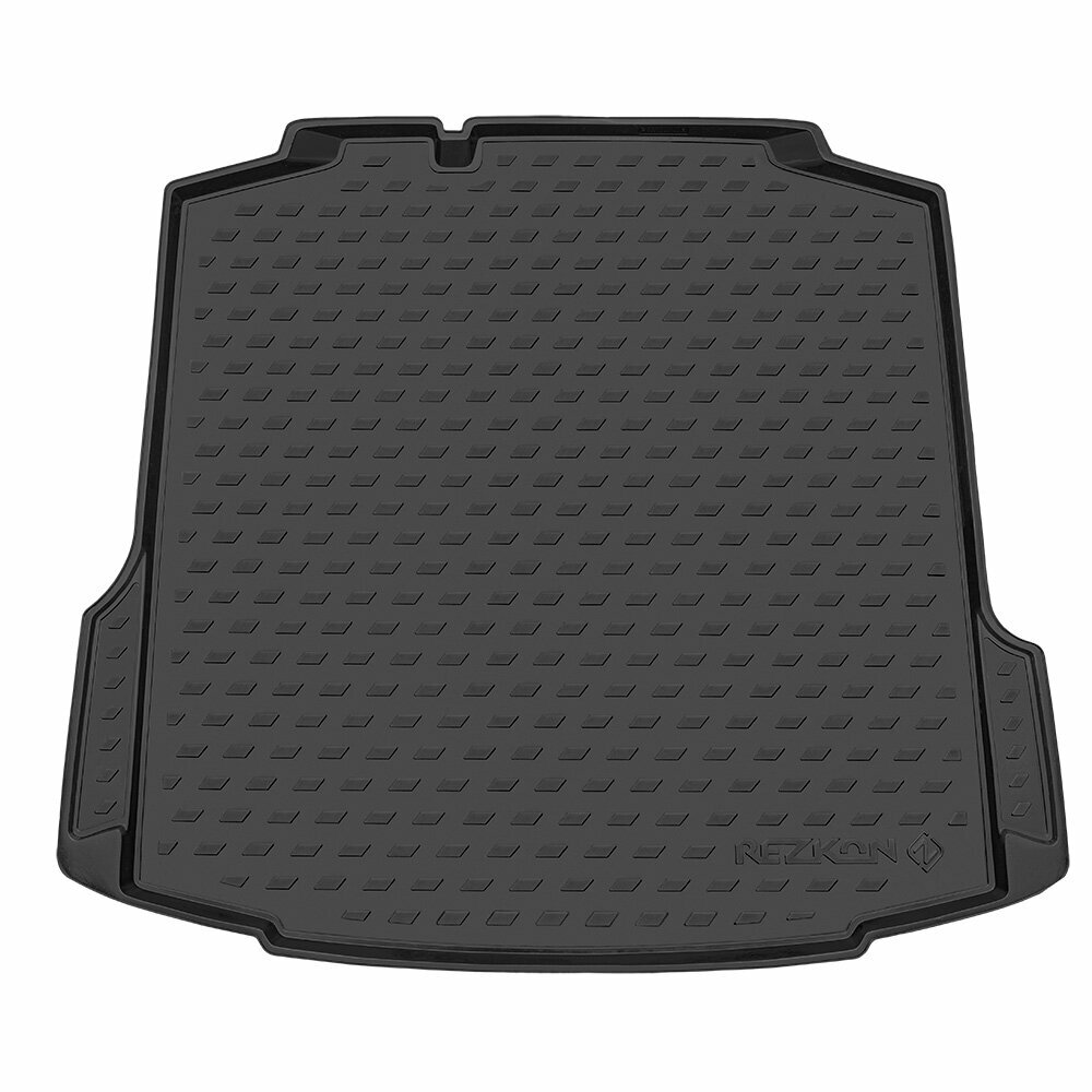 Коврик в багажник полиуретановый ромб (черный) для Volkswagen Polo lb (20-Н. В.) без карманов ,