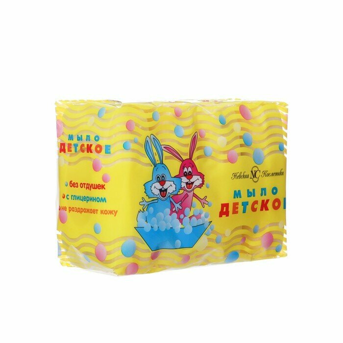 Детское мыло Невская косметика, 4×100 г