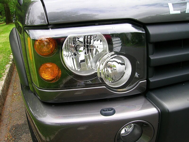 Для Land Rover Discovery II 2 L318 2003-2004: Комплект светодиодных кольцевых фар (ангельские глазки) COB LED с функцией дневных ходовых огней, ультраяркие