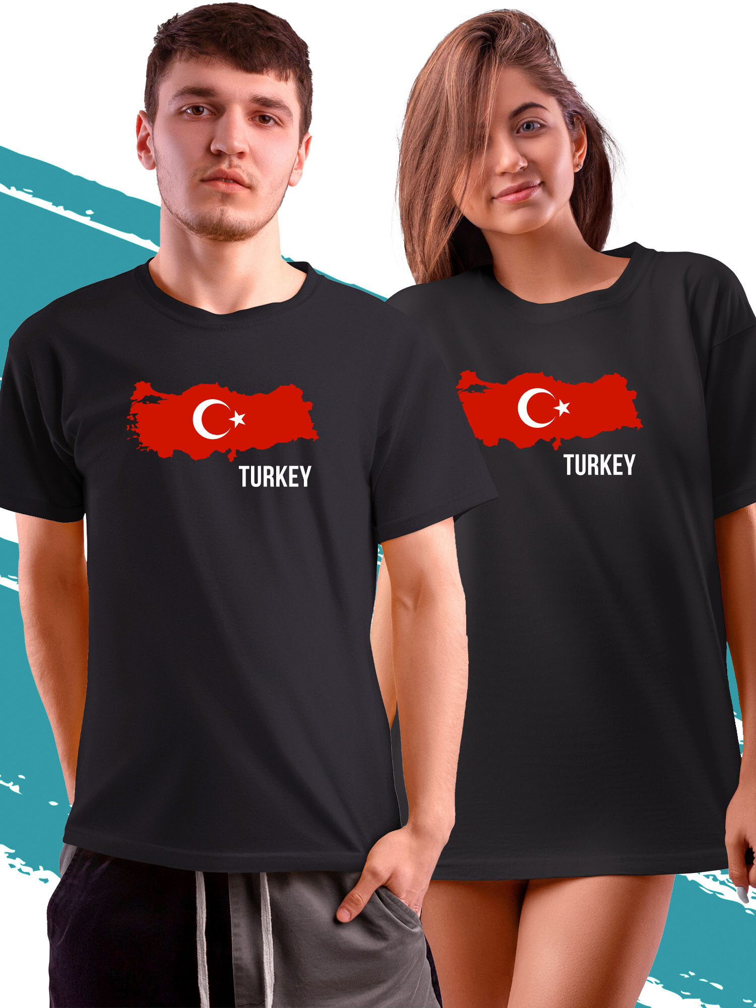Футболка флаг Турции-Turkey
