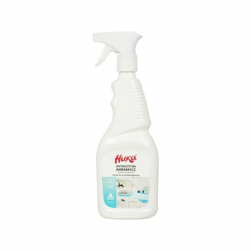 1шт. Ника-Аквамусс антисептик жидкий для рук 750 мл с триггером
