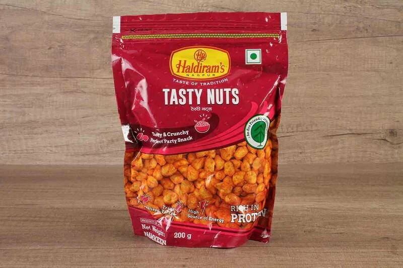 TASTY NUTS, Haldirams (Снэк вкусные орешки, Халдирамс), 200 г.