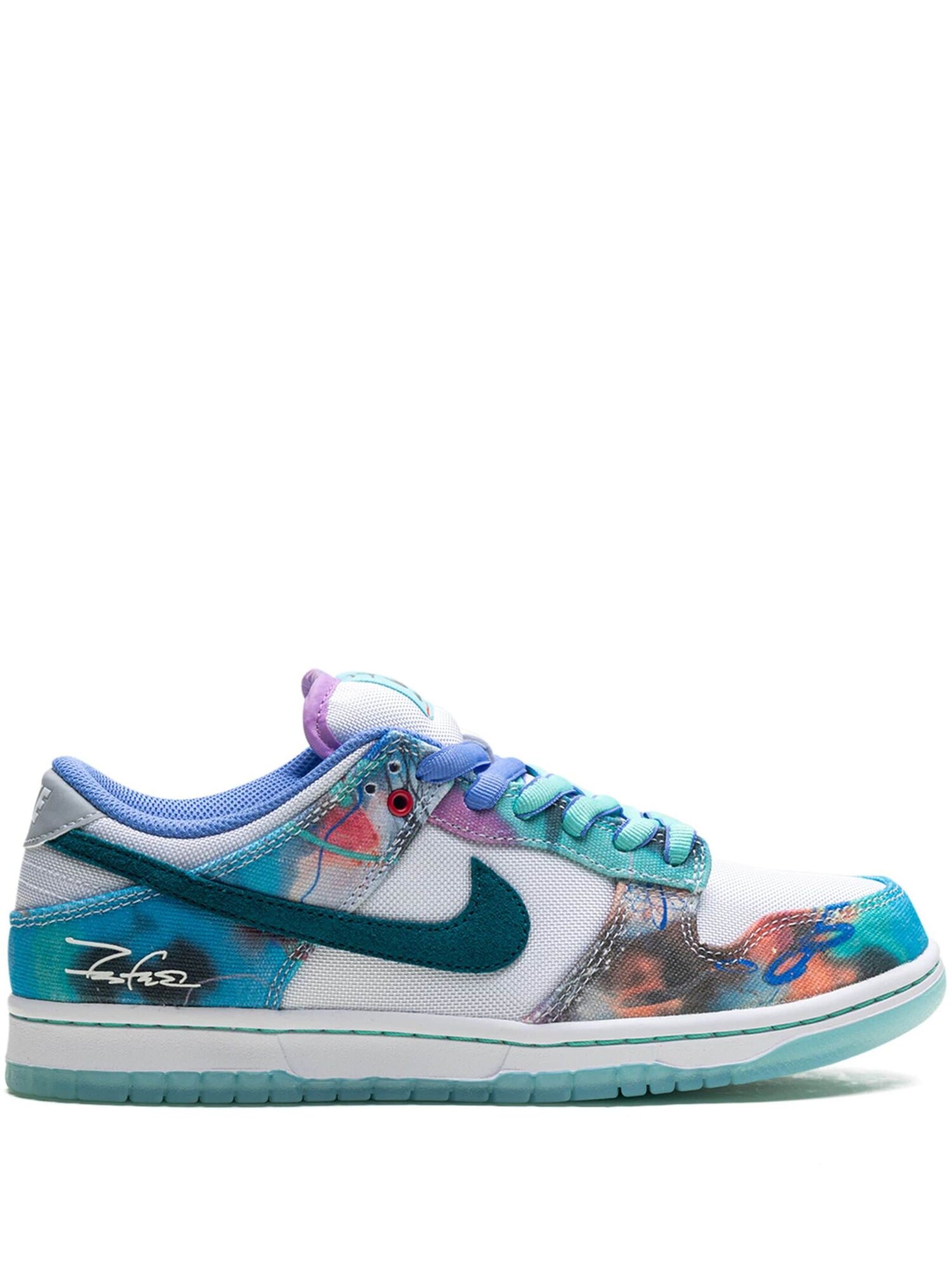 Кроссовки SB Dunk Low Bleached Aqua Futura Laboratories